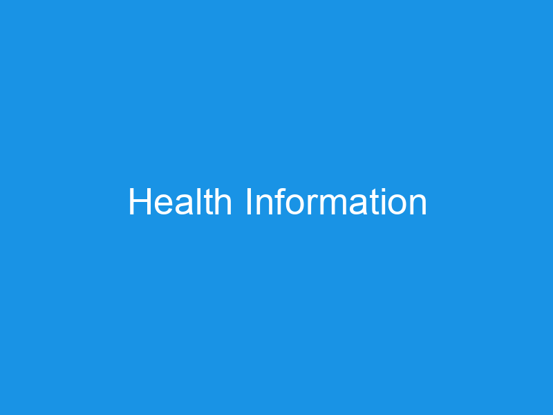 Health Information - Handforth Health Centre
